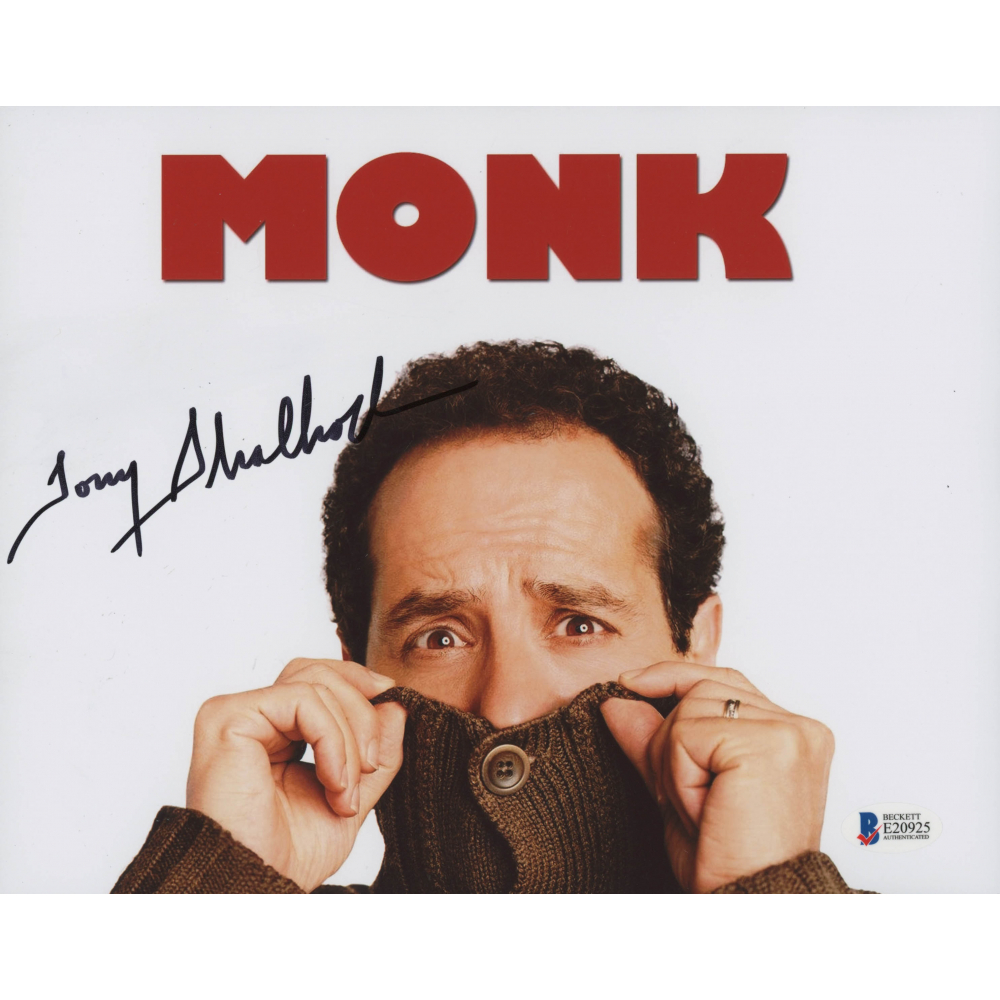 Tony Shalhoub Signed "Monk" 8x10 Photo (Beckett COA) | Pristine Auction