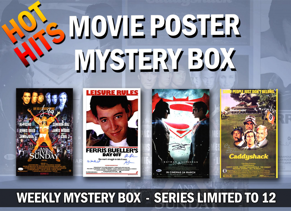 Schwartz Sports HOT HITS Signed 11x17 Movie Poster Mystery Box –Series ...