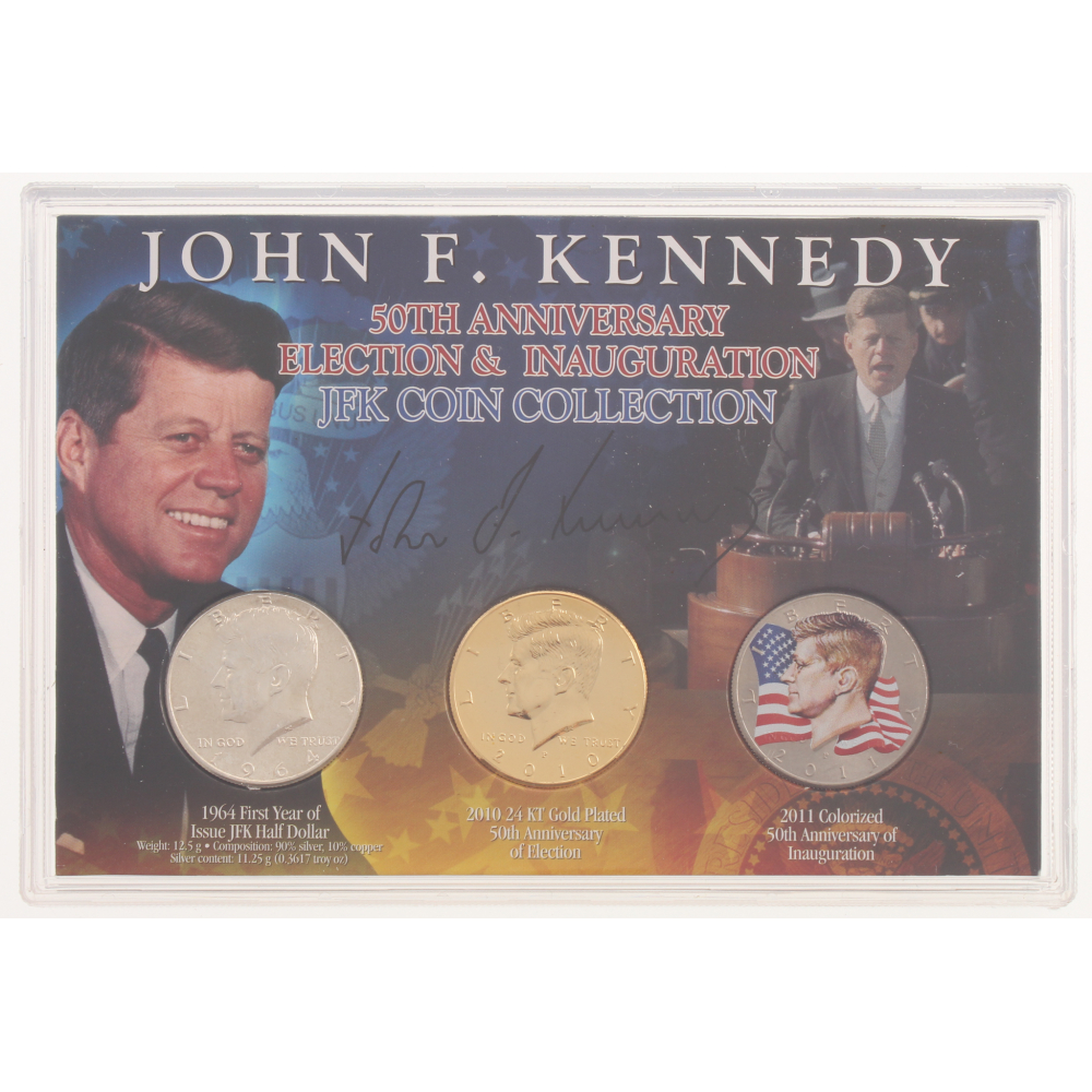 John F. Kennedy 50th Anniversary Election & Inauguration Coin ...