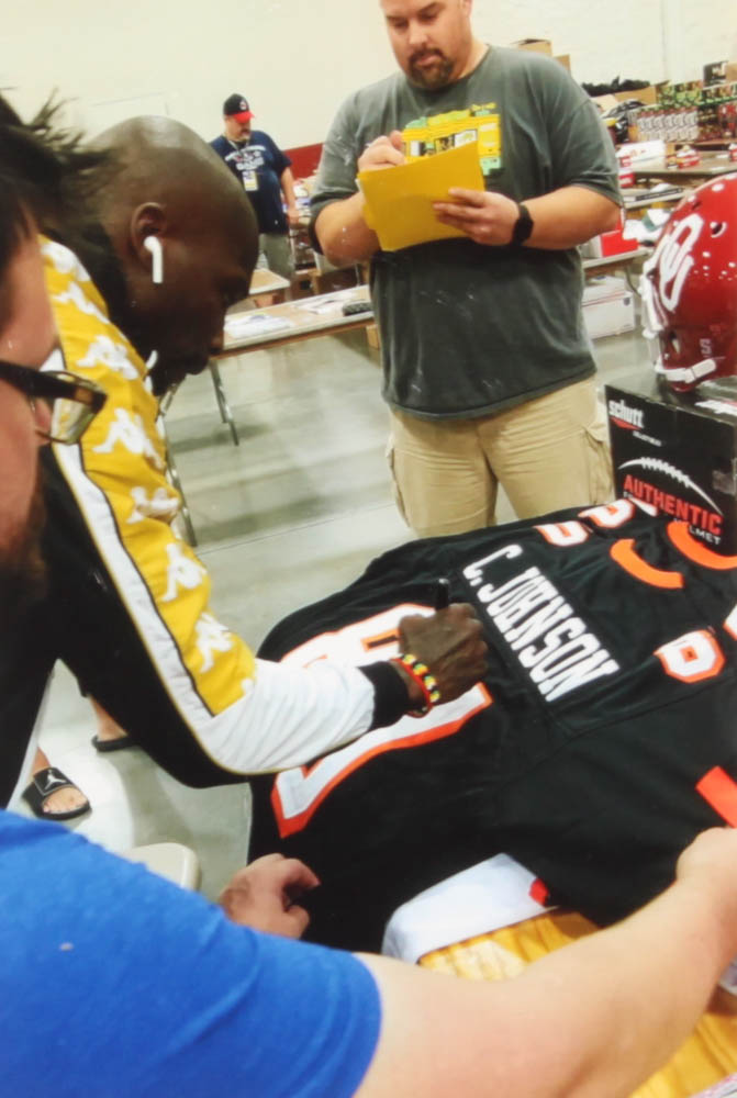 Chad Johnson Signed Jersey (Radtke COA) | Pristine Auction