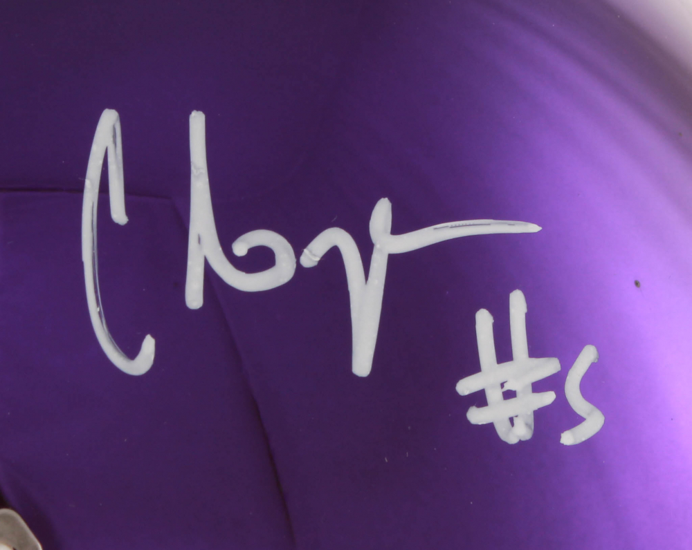 Chris Johnson Signed East Carolina Pirates Full-Size Chrome Authentic ...