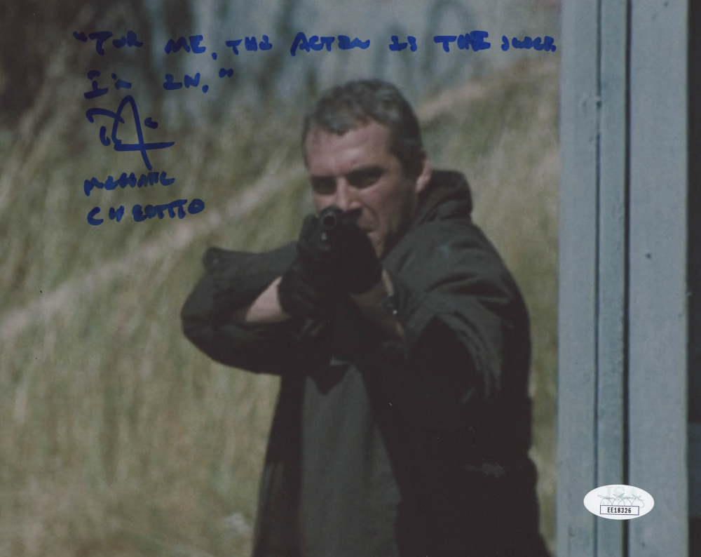 Tom Sizemore Signed "Heat" 8x10 Photo Inscribed "Michael Cheritto ...