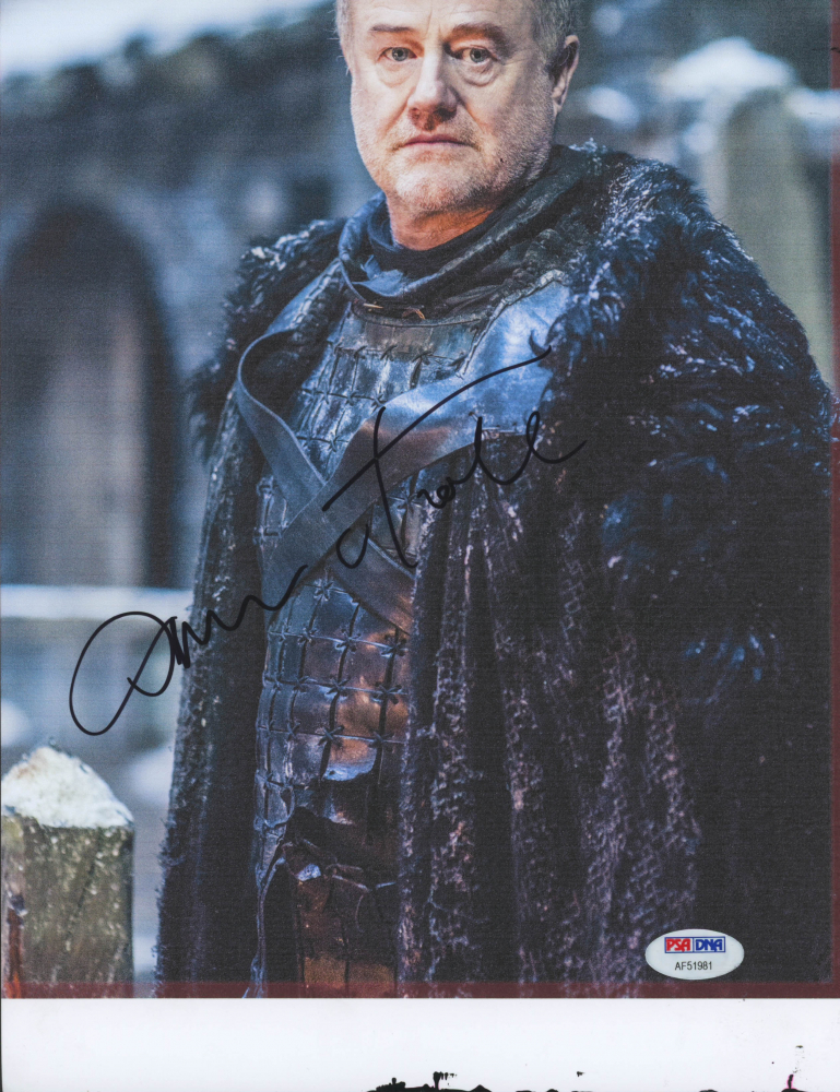 Owen Teale Signed "Game of Thrones" 8.5x11 Photo (PSA COA) | Pristine ...