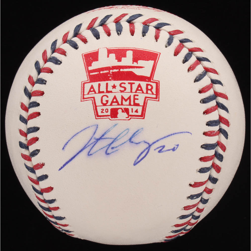 Jonathan Lucroy Signed Official 2014 All-Star Game Baseball (Radtke COA ...