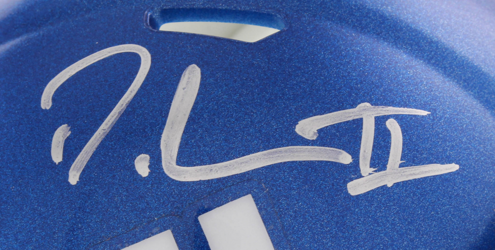 Dexter Lawrence Signed New York Giants Speed Mini Helmet (Radtke COA ...