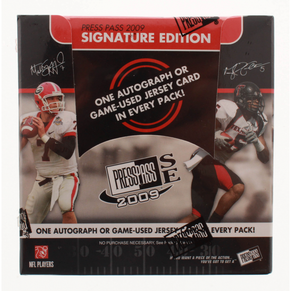 2009 Press Pass Signature Edition Football Hobby Box | Pristine Auction