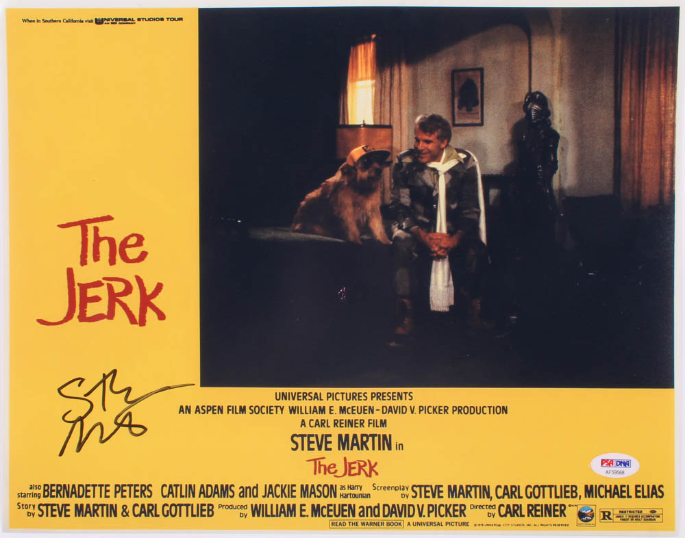 Steve Martin Signed "The Jerk" 11x14 Photo (PSA COA) | Pristine Auction