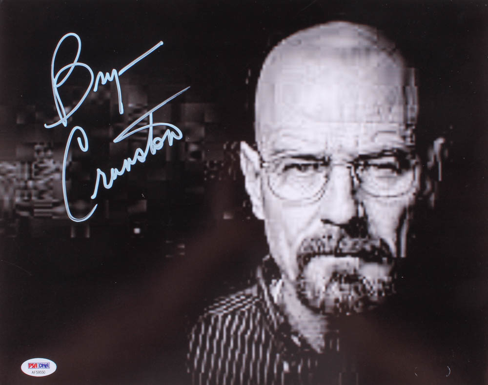 Bryan Cranston Signed "Breaking Bad" 11x14 Photo (PSA COA) | Pristine ...