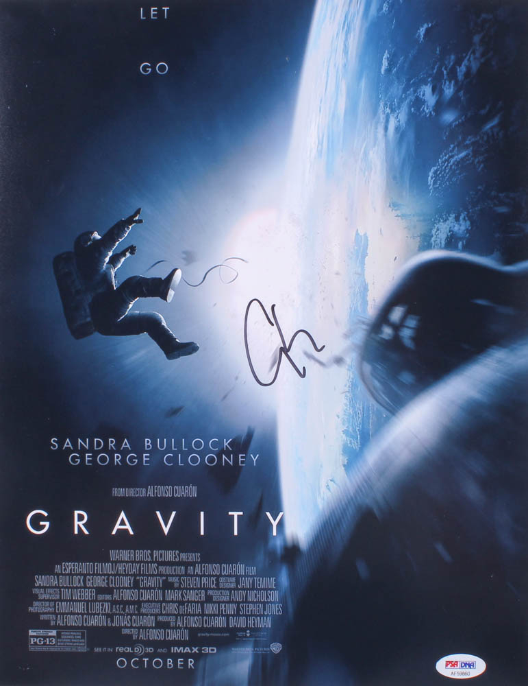 George Clooney Signed "Gravity" 11x14 Photo (PSA COA) | Pristine Auction