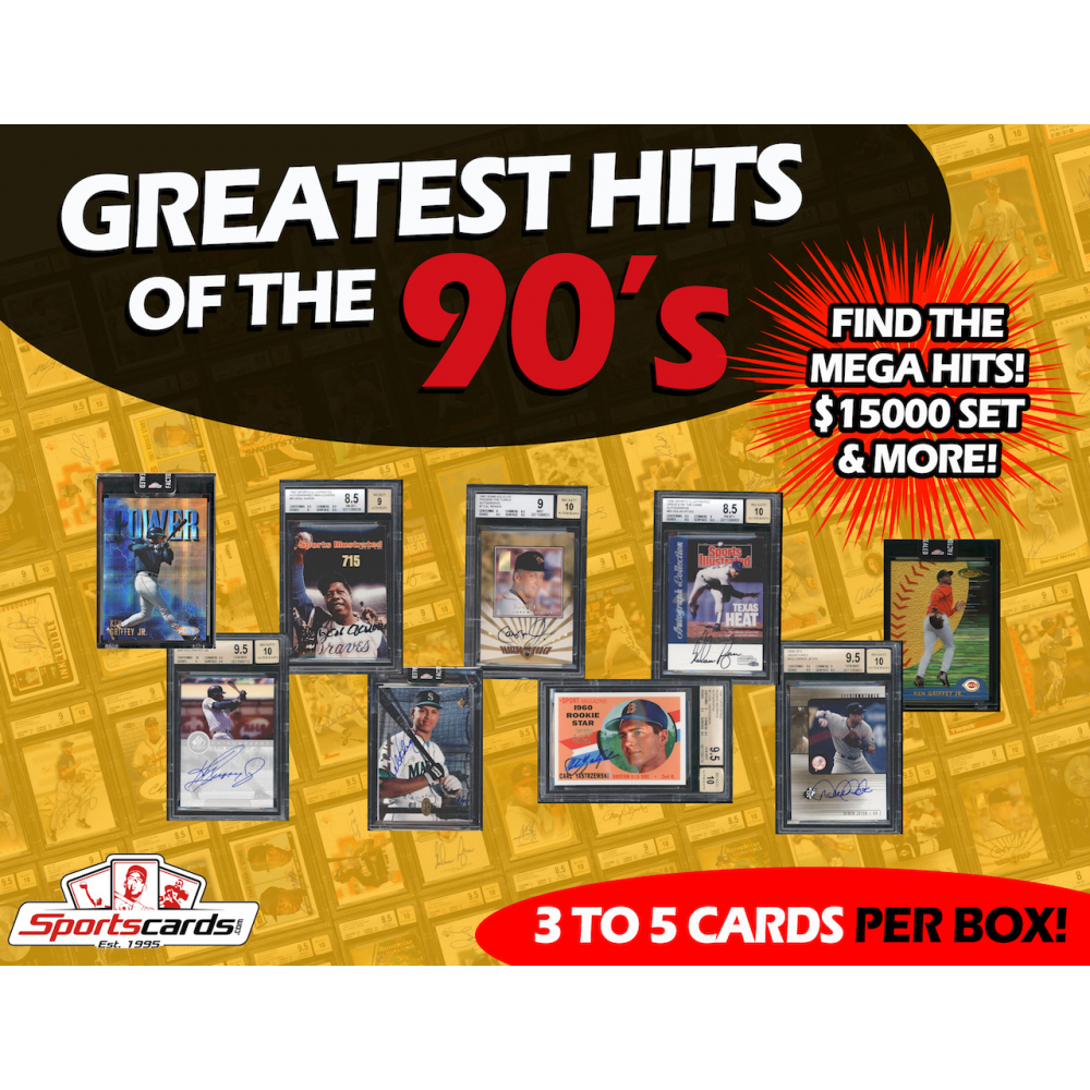 Sportscards.com “Greatest Hits of the 90’s” Baseball Autographs & Rare ...