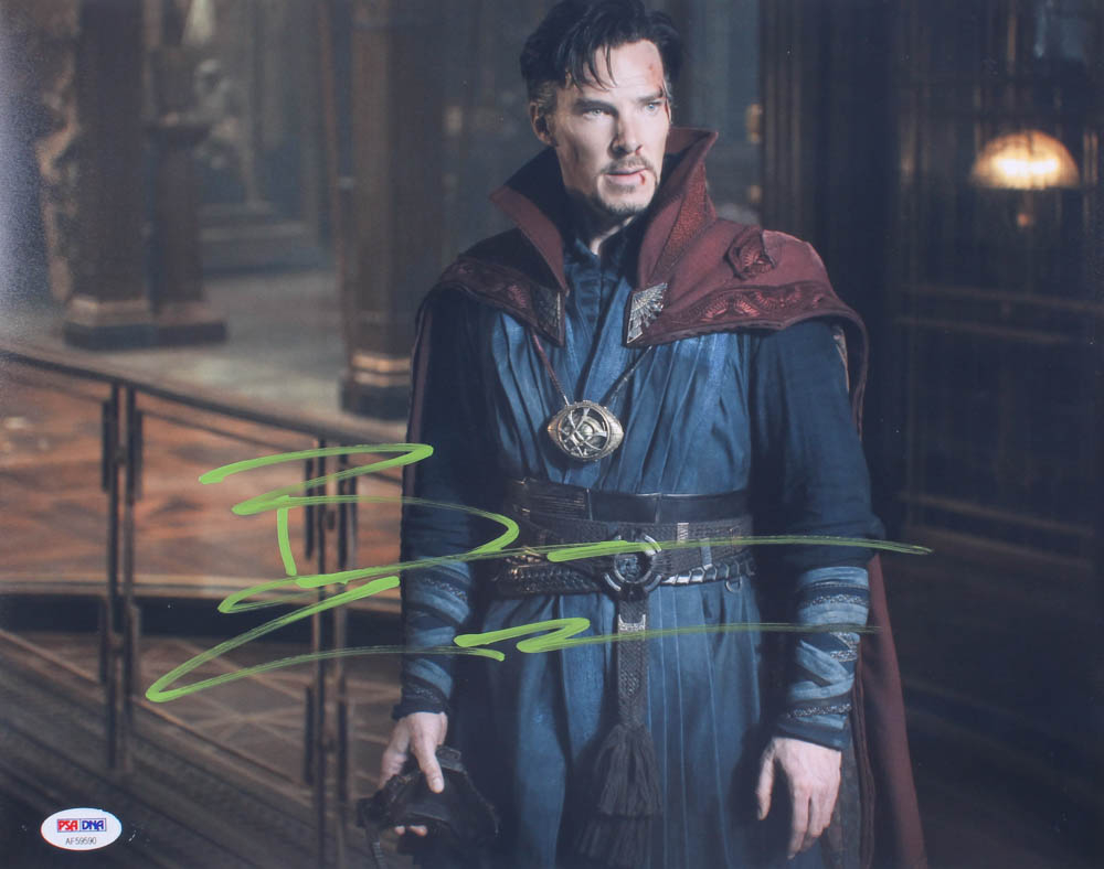 Benedict Cumberbatch Signed "Doctor Strange" 11x14 Photo (PSA COA ...