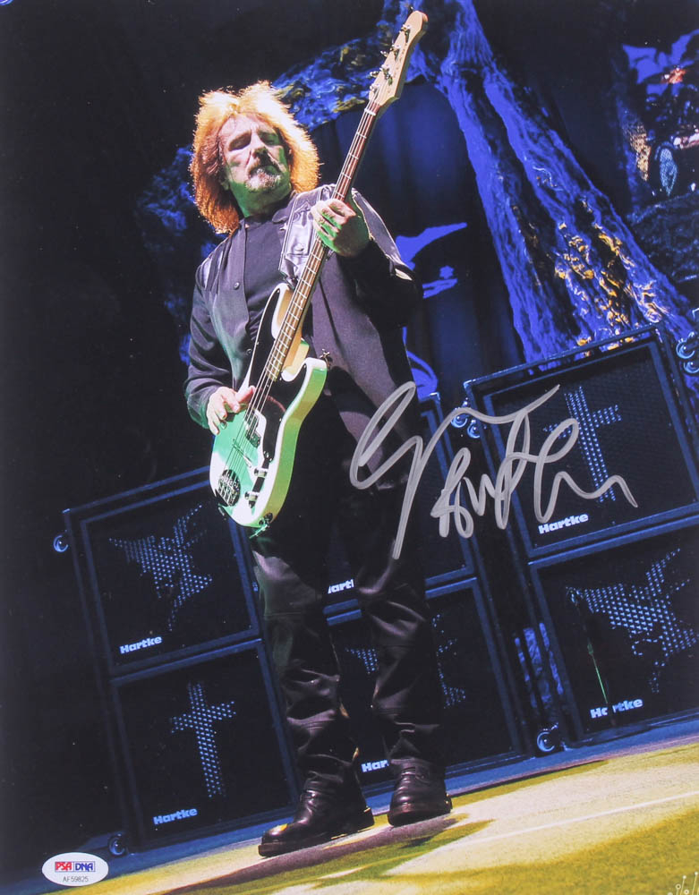 Geezer Butler Signed 11x14 Photo (PSA COA) | Pristine Auction