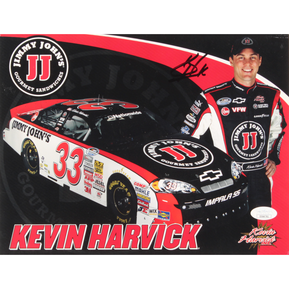 Kevin Harvick Signed 8x10 Print (JSA COA) | Pristine Auction