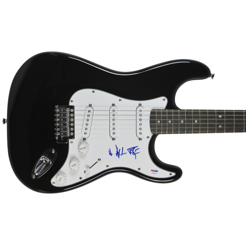 Axl Rose Signed 38" Fender Stratocaster Electric Guitar (PSA LOA ...