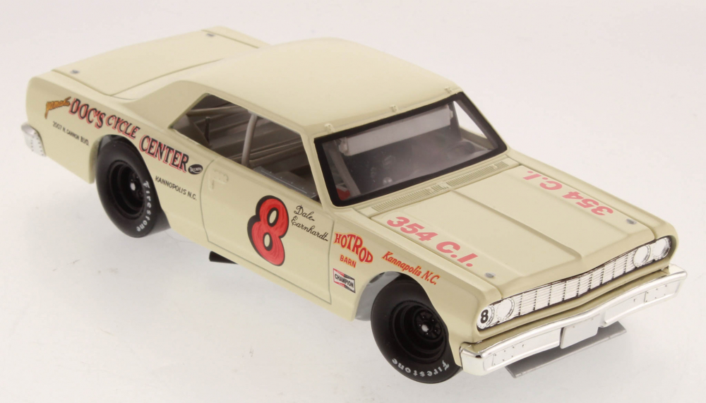 Dale Earnhardt LE #8 1st Asphalt Win 1964 Chevelle Clear Window Bank 1: ...
