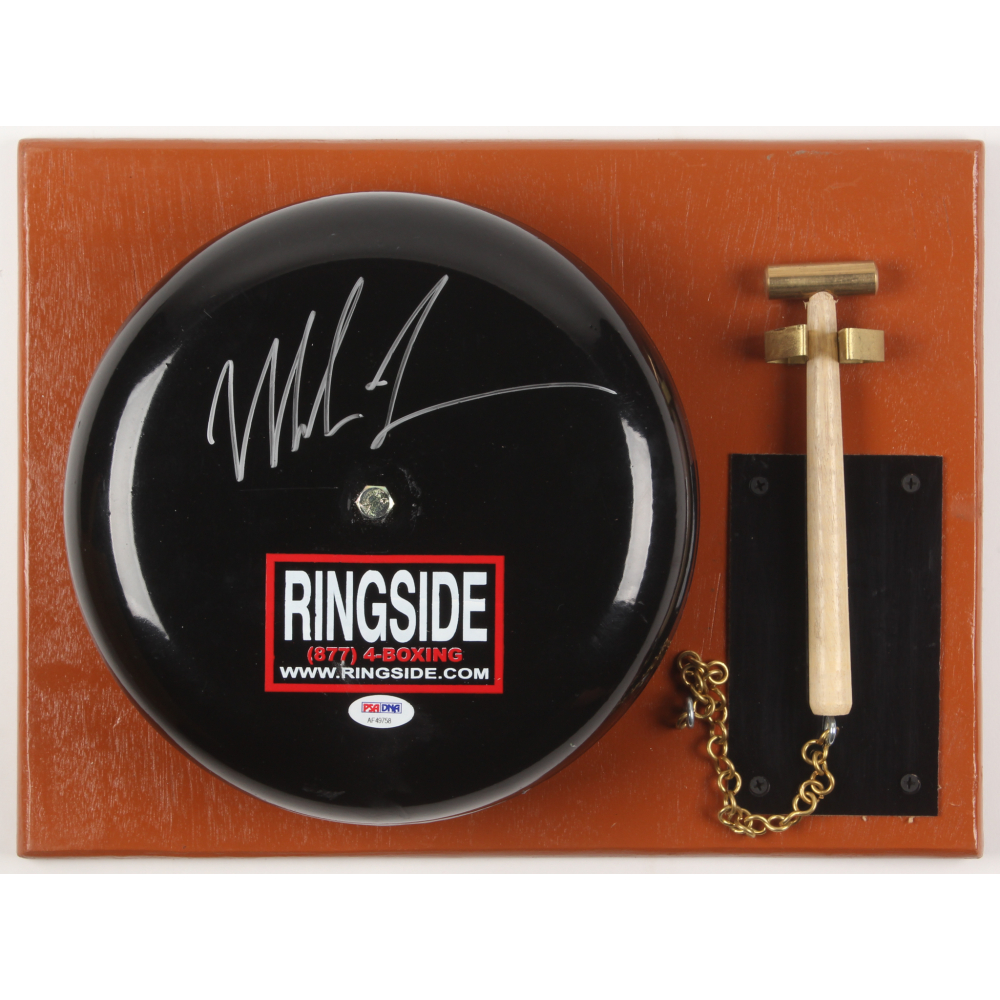 Mike Tyson Signed Authentic Full-Size Ringside Boxing Bell (PSA COA ...