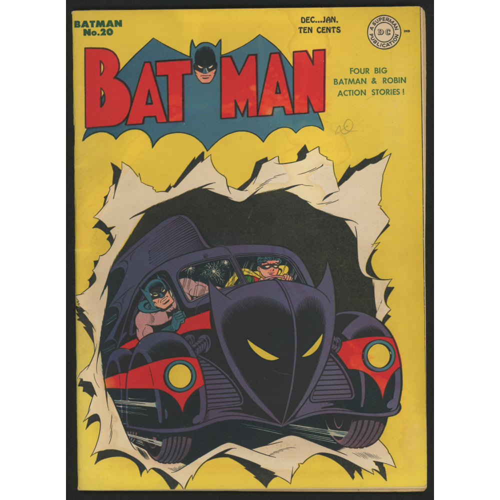 1944 DC "Batman" Issue #20 Comic Book | Pristine Auction