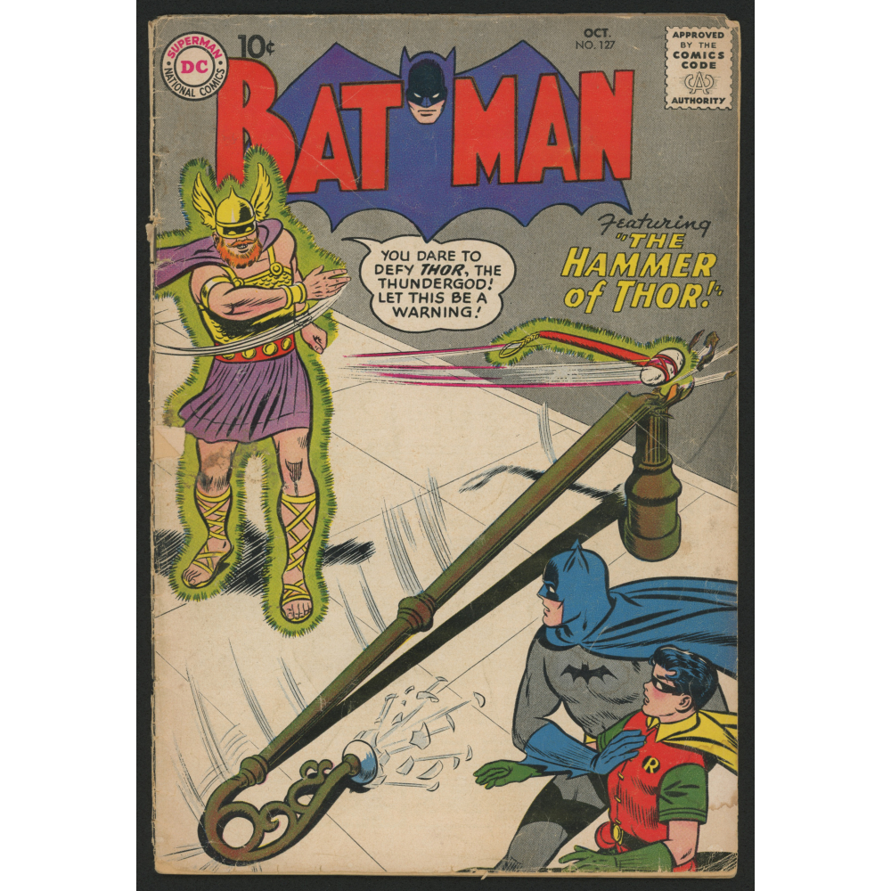 1959 DC "Batman" Issue #127 Comic Book | Pristine Auction