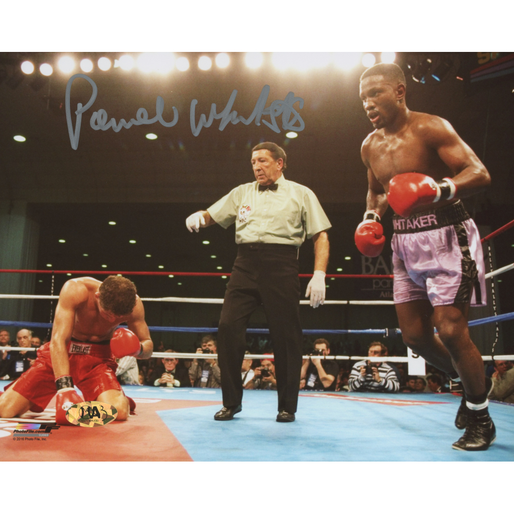 Pernell Whitaker Signed 8x10 Photo (MAB Hologram) | Pristine Auction