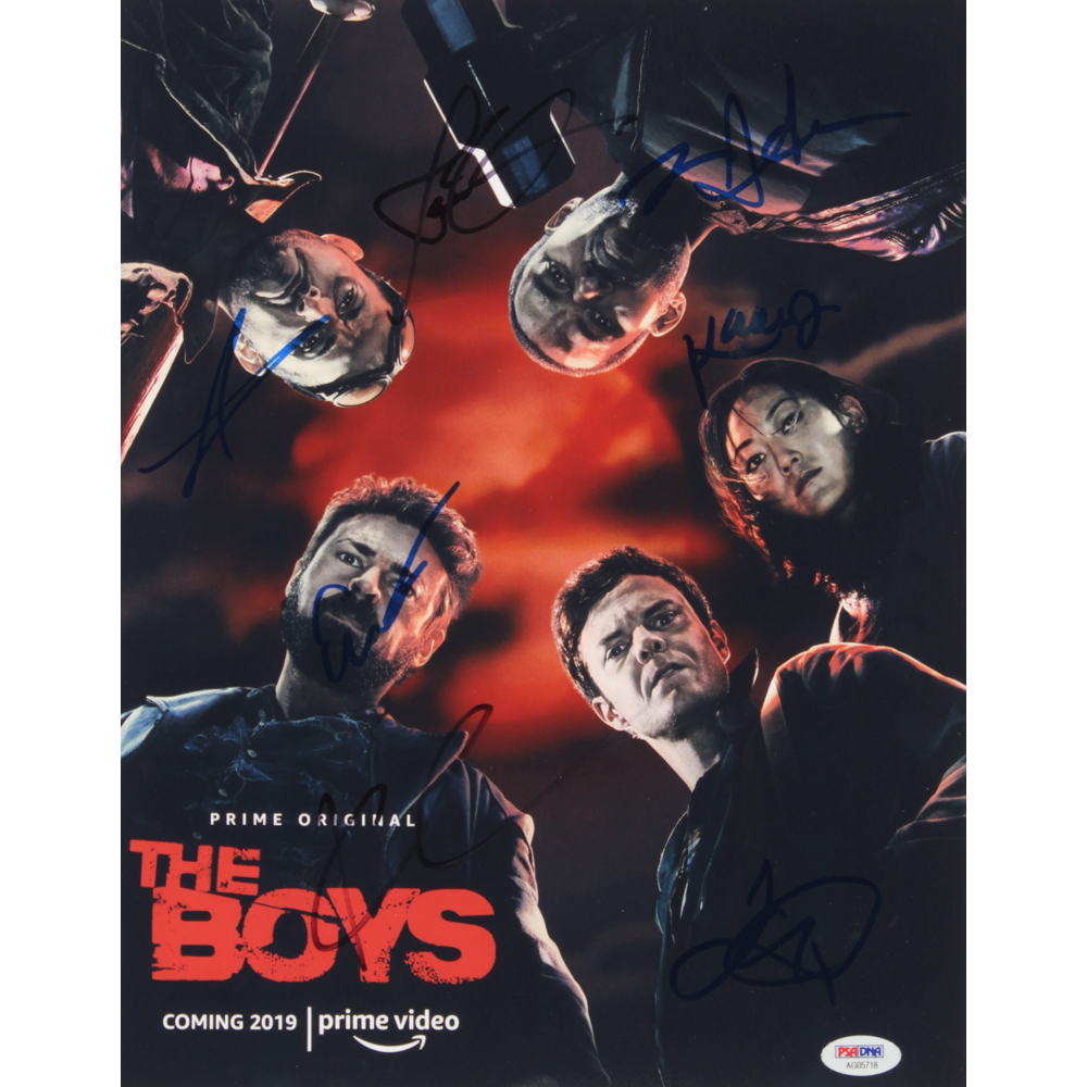 "The Boys" 11x14 Poster Print Signed By (7) with Karl Urban, Karen ...