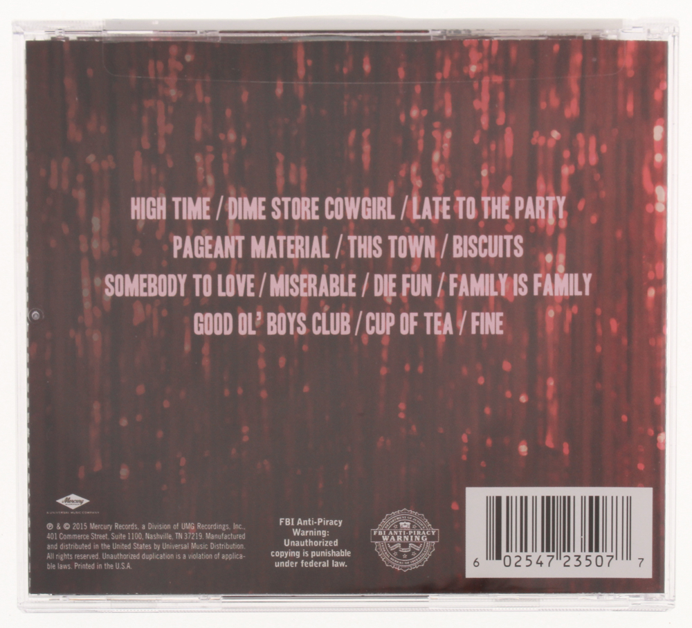 Kacey Musgraves Signed "Pageant Material" CD Album (JSA COA) | Pristine ...