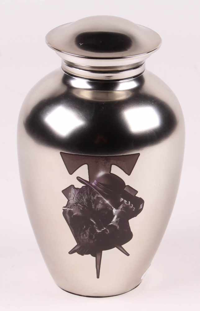 The Undertaker Signed "Thank You Taker" Commemorative Urn with Carrier ...