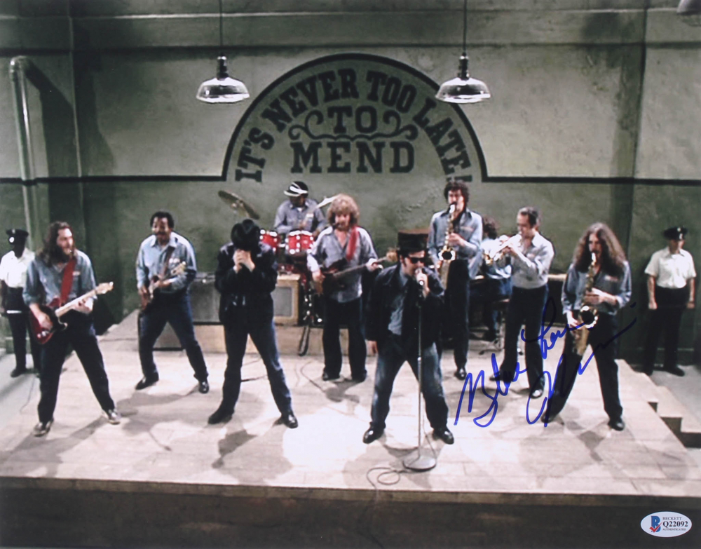 Lou Marini Signed "The Blues Brothers" 11x14 Photo Inscribed "Blue Lou ...