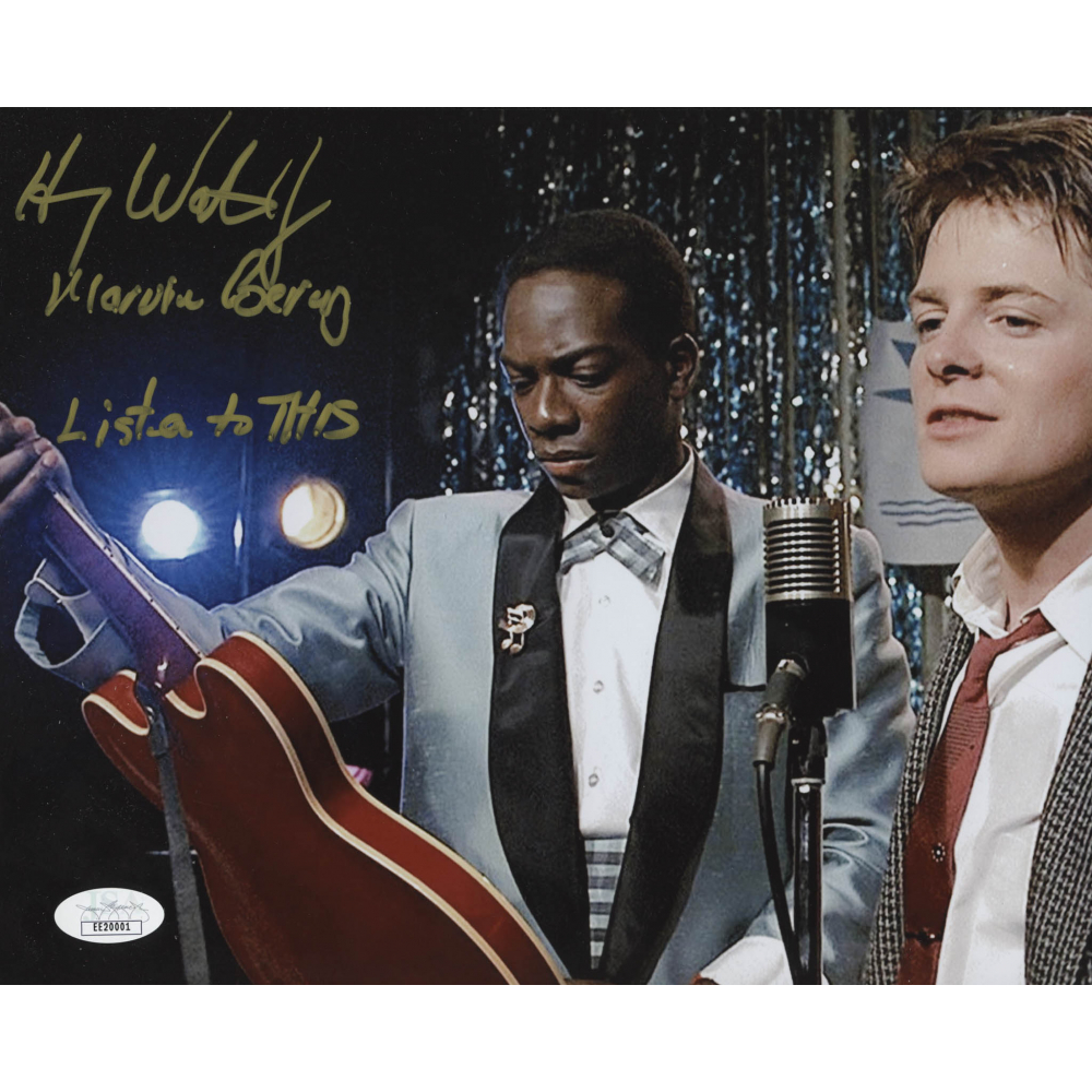 Harry Waters Jr. Signed "Back to the Future Part II" 8x10 Photo ...