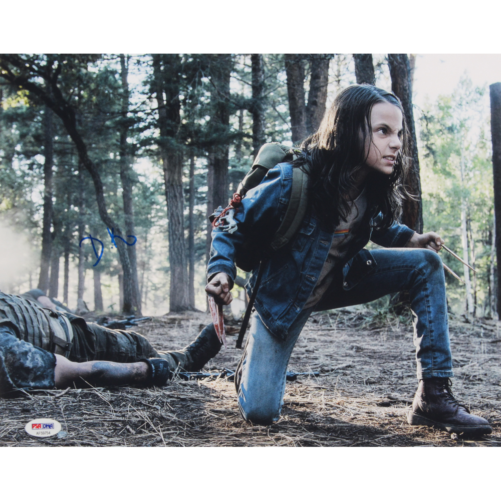 Dafne Keen Signed "Logan" 11x14 Photo (PSA COA) | Pristine Auction