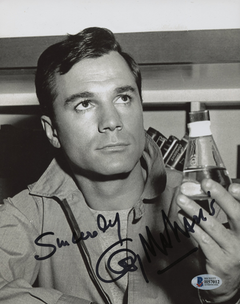 George Maharis Signed 8x10 Photo Inscribed "Sincerely" (Beckett COA ...