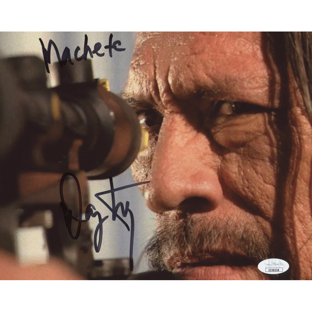 Danny Trejo Signed "Machete" 8x10 Photo Inscribed "Machete" (JSA COA ...