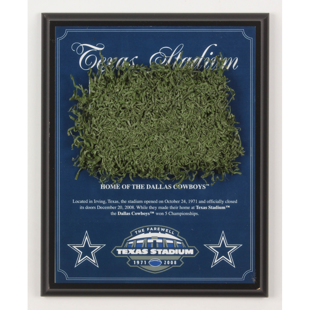 Dallas Cowboys Texas Stadium "The Farewell" Final Season 8x10 Plaque ...