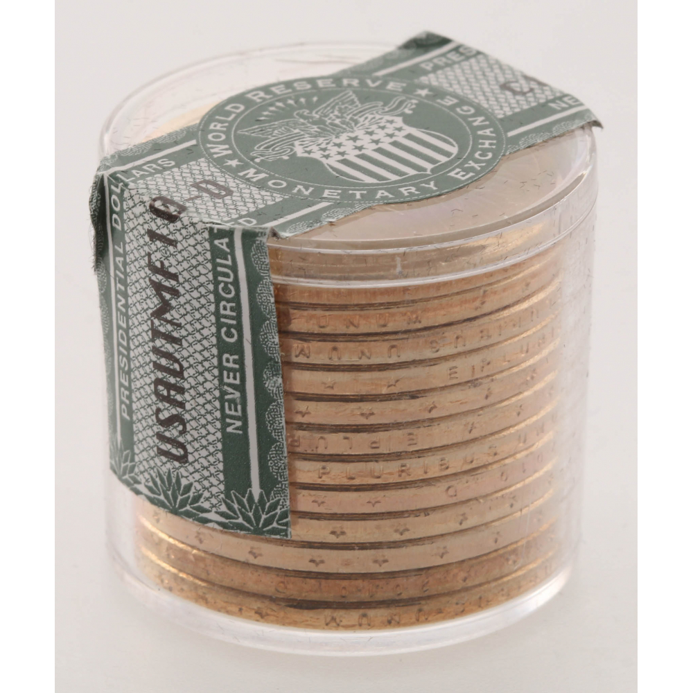 Ballistic Roll of (12) 2010-D Millard Fillmore Presidential $1 Dollar ...