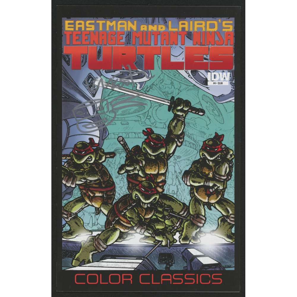Kevin Eastman Signed Teenage Mutant Ninja Turtles Original Comic Book ...