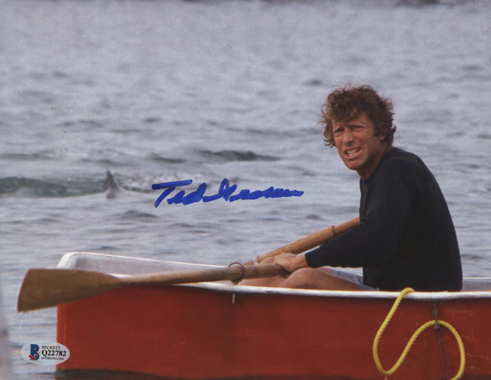 Ted Grossman Signed "Jaws" 8x10 Photo (Beckett COA) | Pristine Auction