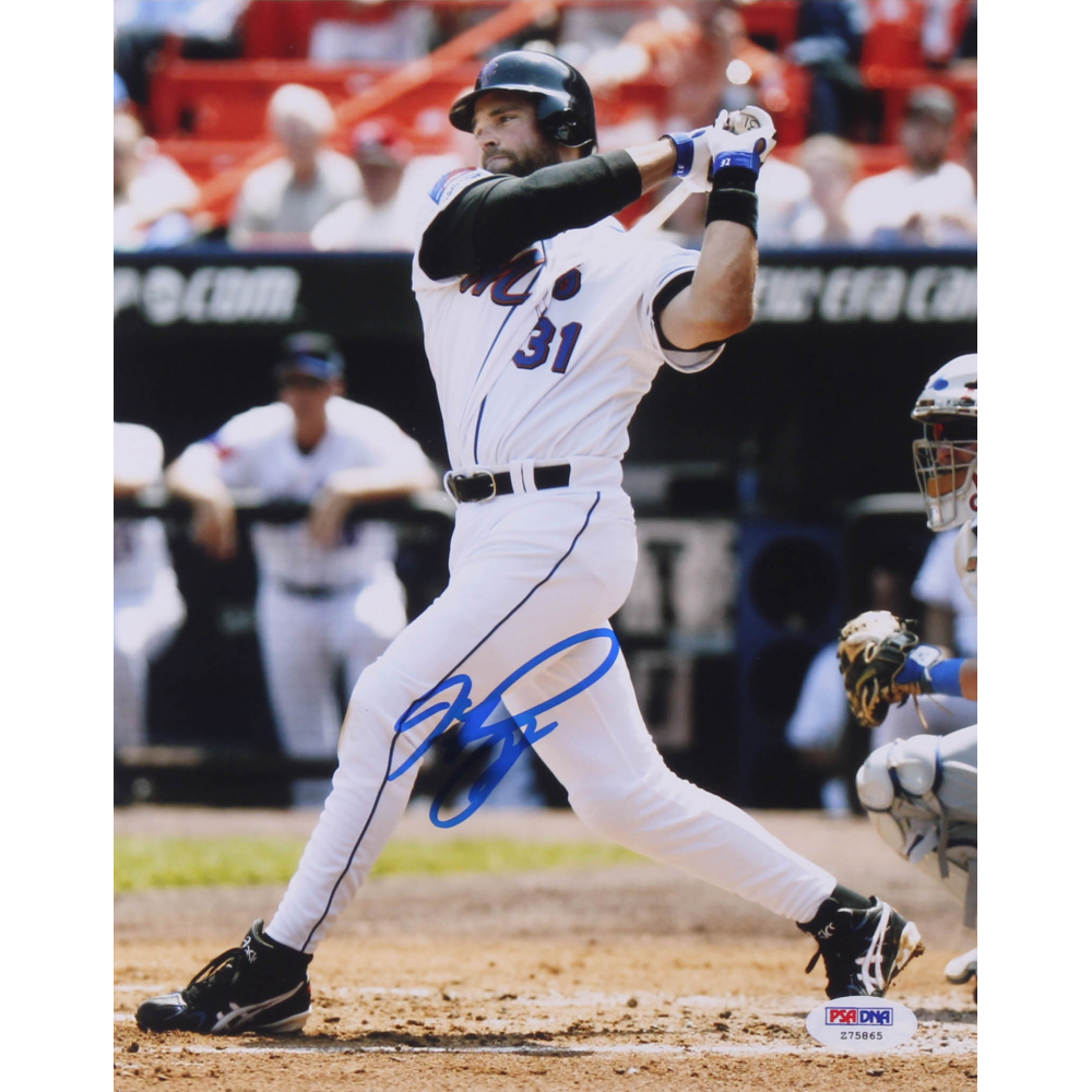 Mike Piazza Signed New York Mets 8x10 Photo (PSA COA) | Pristine Auction