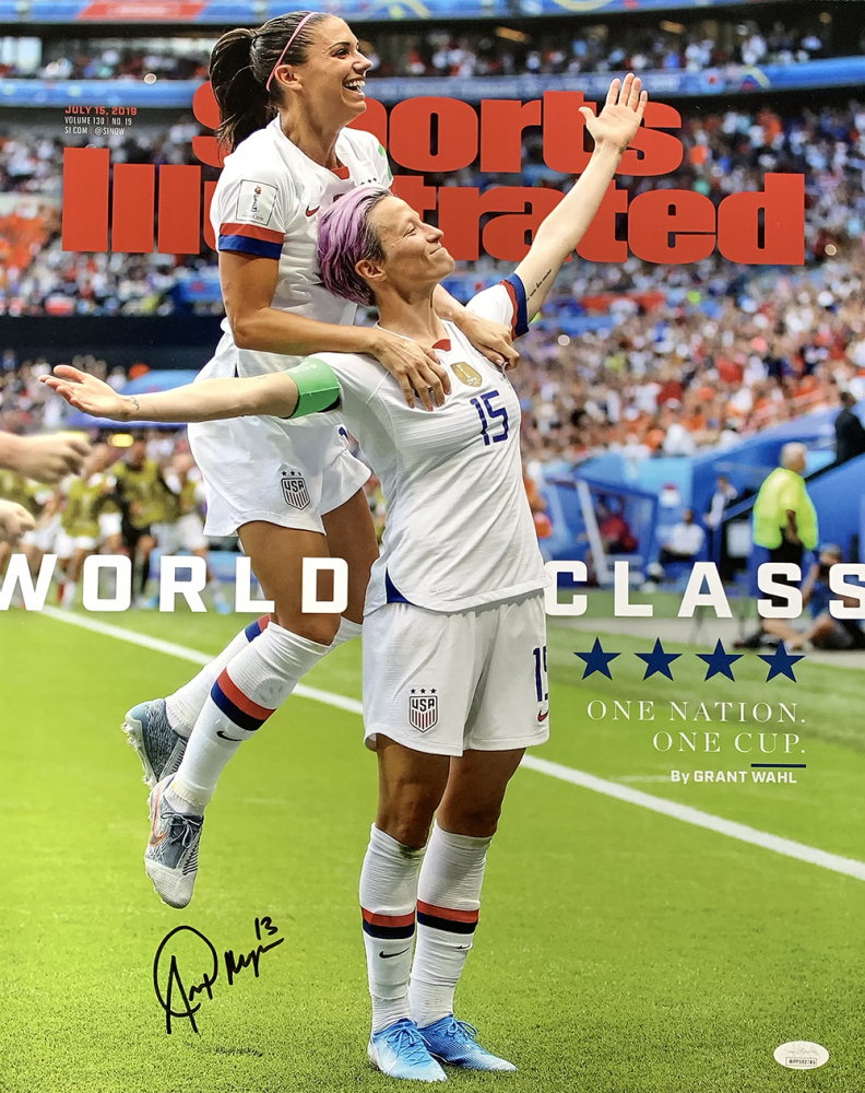 Alex Morgan Signed Team USA Soccer 16x20 Photo (JSA COA) | Pristine Auction