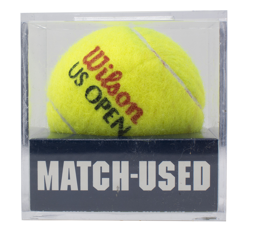 Serena Williams Match-Used Tennis Ball in Display Case (USTA LOA ...