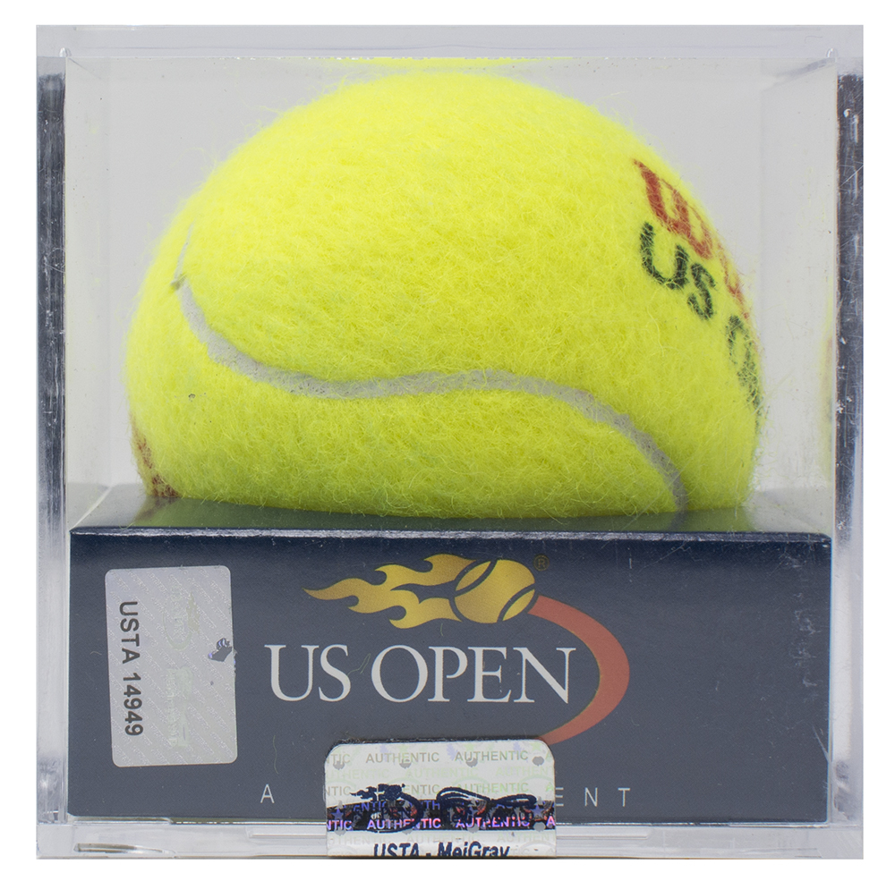 Serena Williams Match-Used Tennis Ball in Display Case (USTA LOA ...