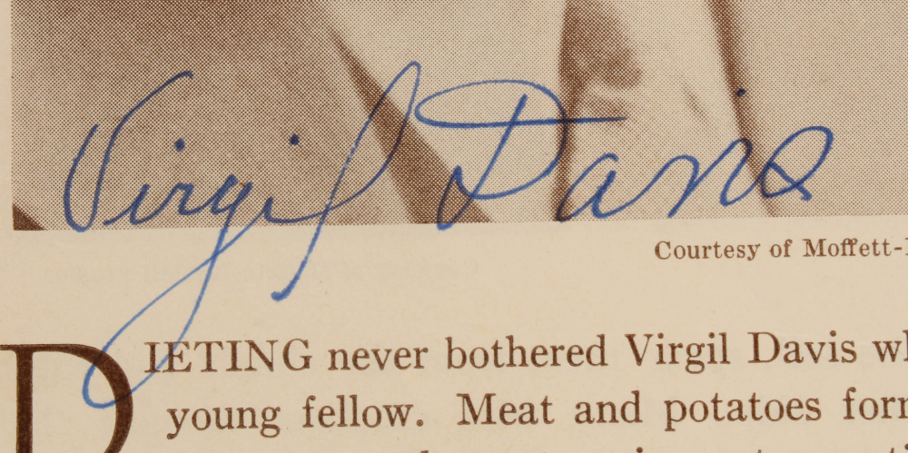 Lot of (17) 1933 Who's Who in Major League Base Ball Book Pages Signed ...