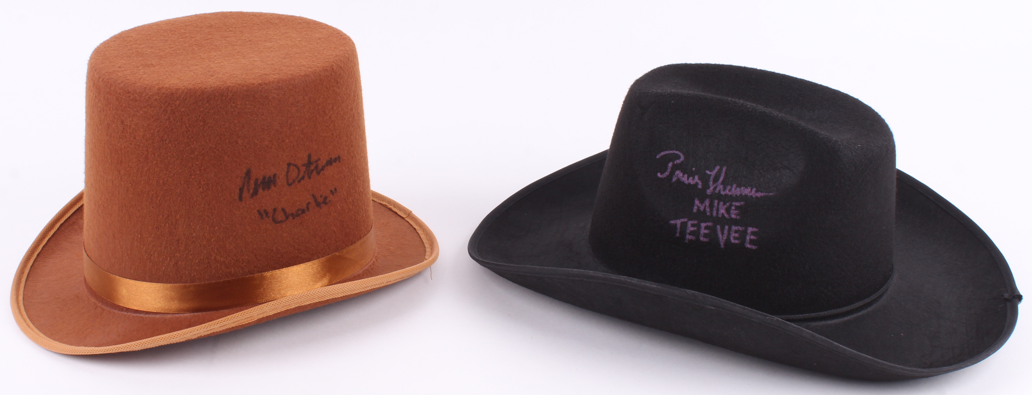 Lot of (2) Signed "Willy Wonka & the Chocolate Factory" Movie Prop ...