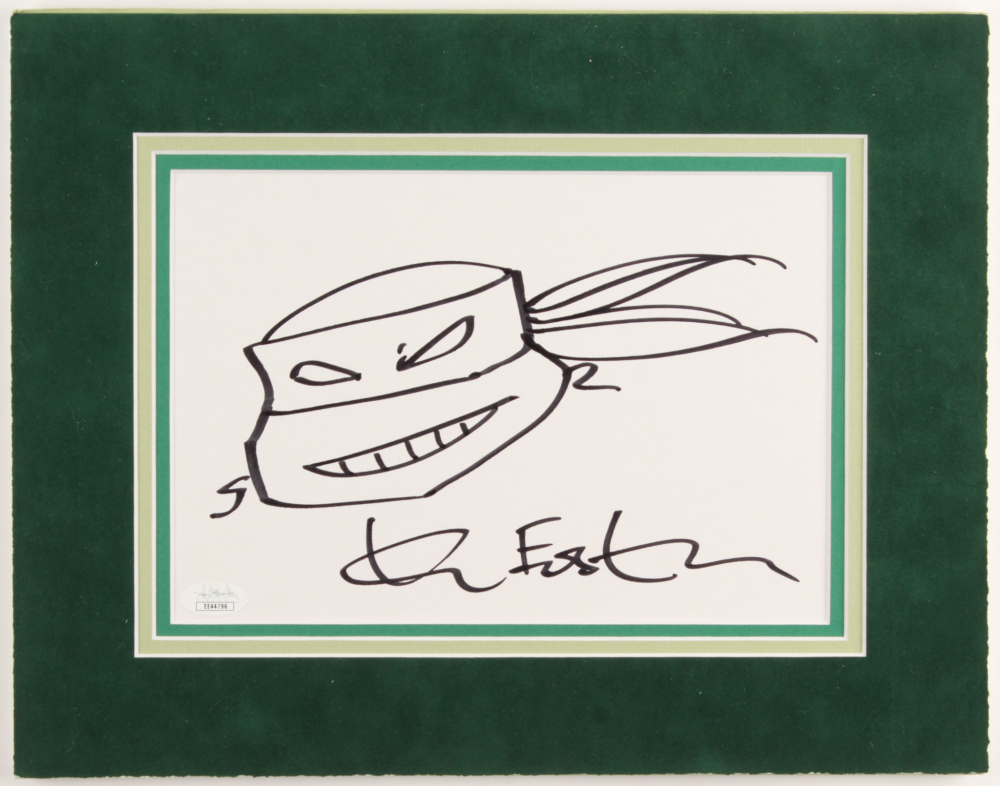 Kevin Eastman Signed "Teenage Mutant Ninja Turtles" 14x20 Custom Matted ...