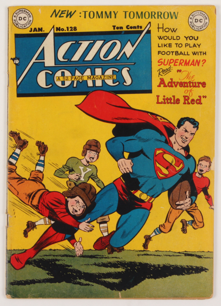 1949 "Action Comics" Issue #128 DC Comic Book | Pristine Auction