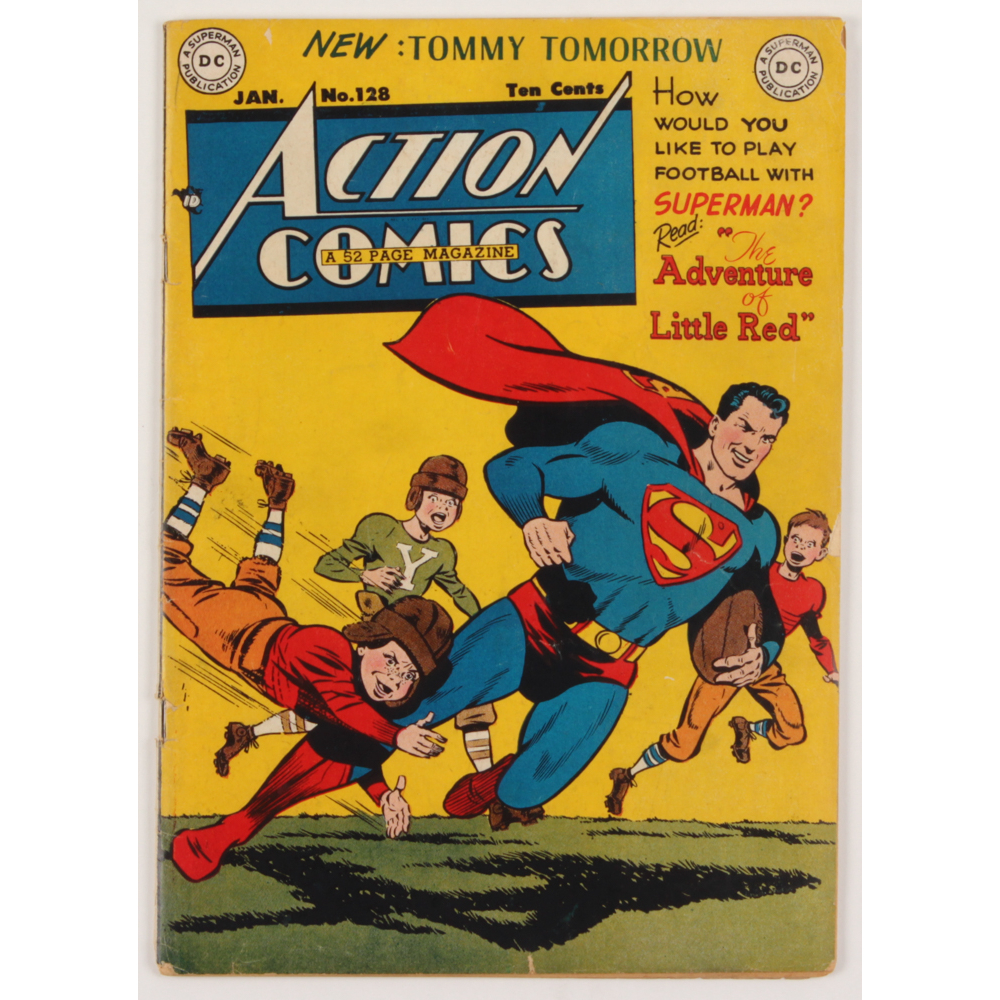1949 "Action Comics" Issue #128 DC Comic Book | Pristine Auction