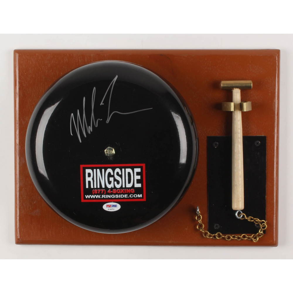 Mike Tyson Signed Authentic Full-Size Ringside Boxing Bell (PSA COA ...