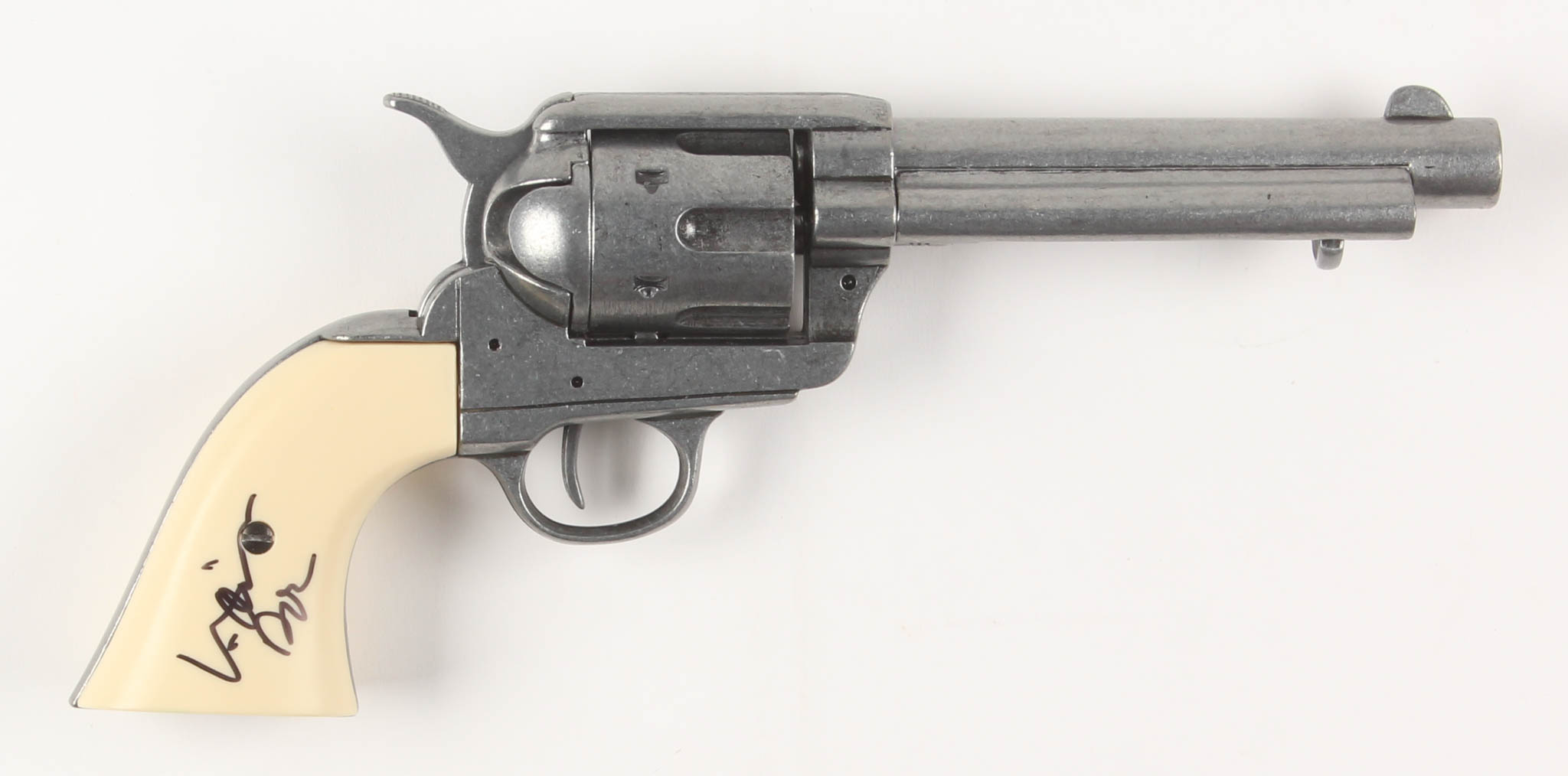 Val Kilmer Signed "Tombstone" Replica Revolver Inscribed "Doc" (Beckett ...