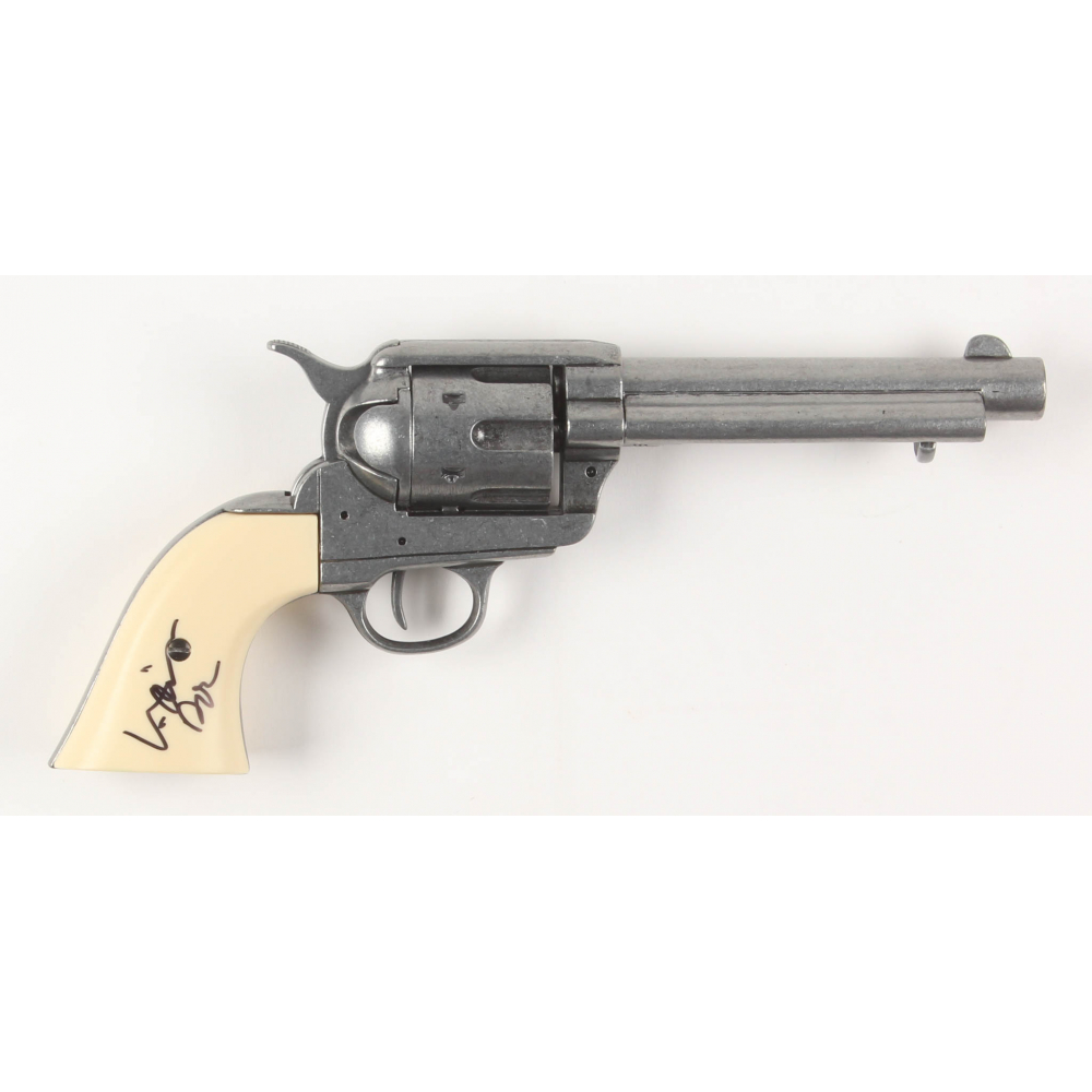 Val Kilmer Signed "Tombstone" Replica Revolver Inscribed "Doc" (Beckett ...