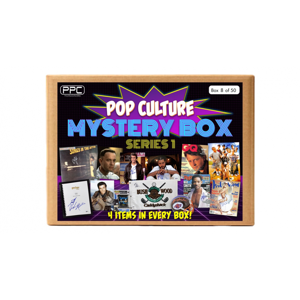 Press Pass Collectibles Pop Culture Mystery Box – Series 1 (Limited to ...