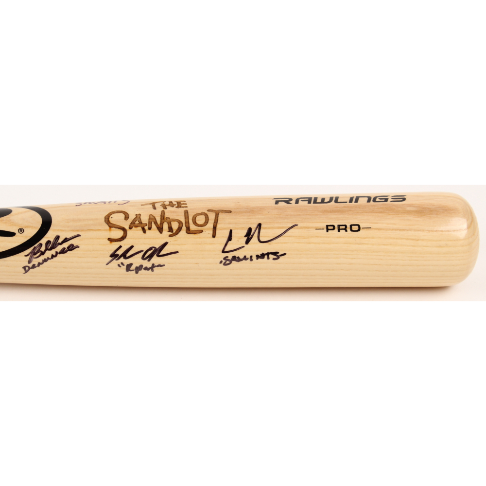 "The Sandlot" Rawlings Pro Baseball Bat Cast-Signed by (6) with Tom ...