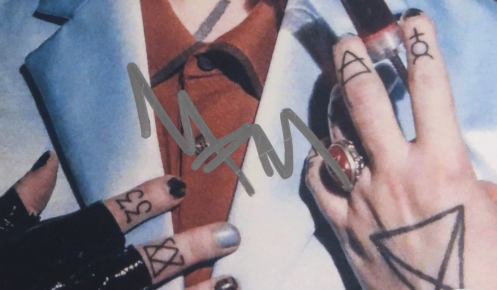 Marilyn Manson Signed 11x14 Photo (PSA Hologram) | Pristine Auction